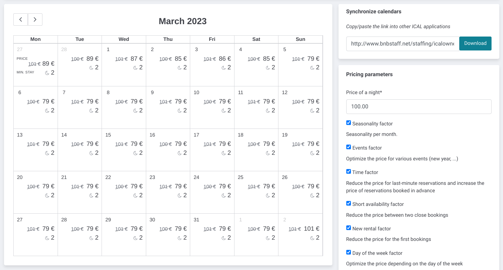 Manage the daily rates via PriceLabs – Help Center