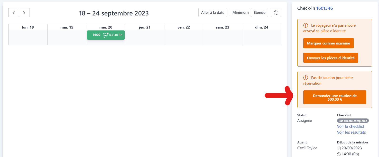 Demander la caution Swikly manuellement – Centre d'aide