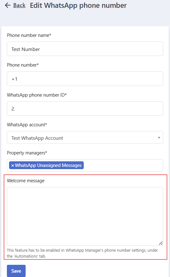 Manage messages with WhatsApp – Help Center