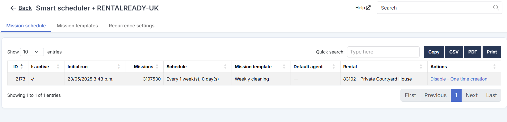 Manage smart scheduler – Help Center