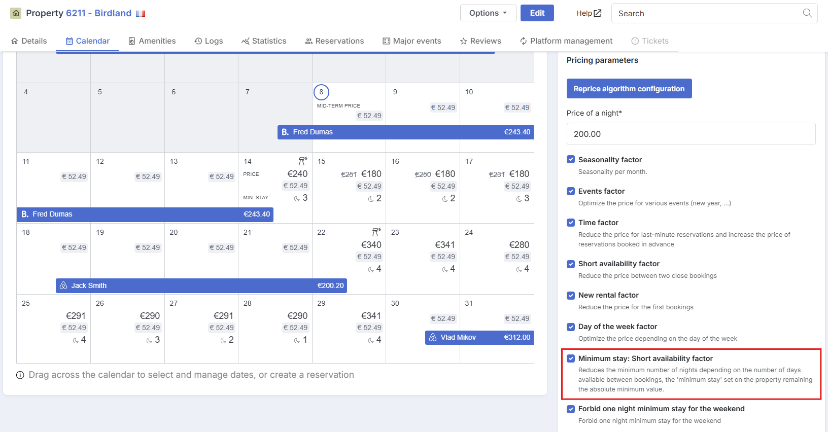 Additional pricing factors – Help Center
