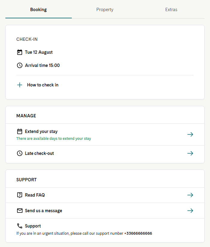Guest space – Help Center
